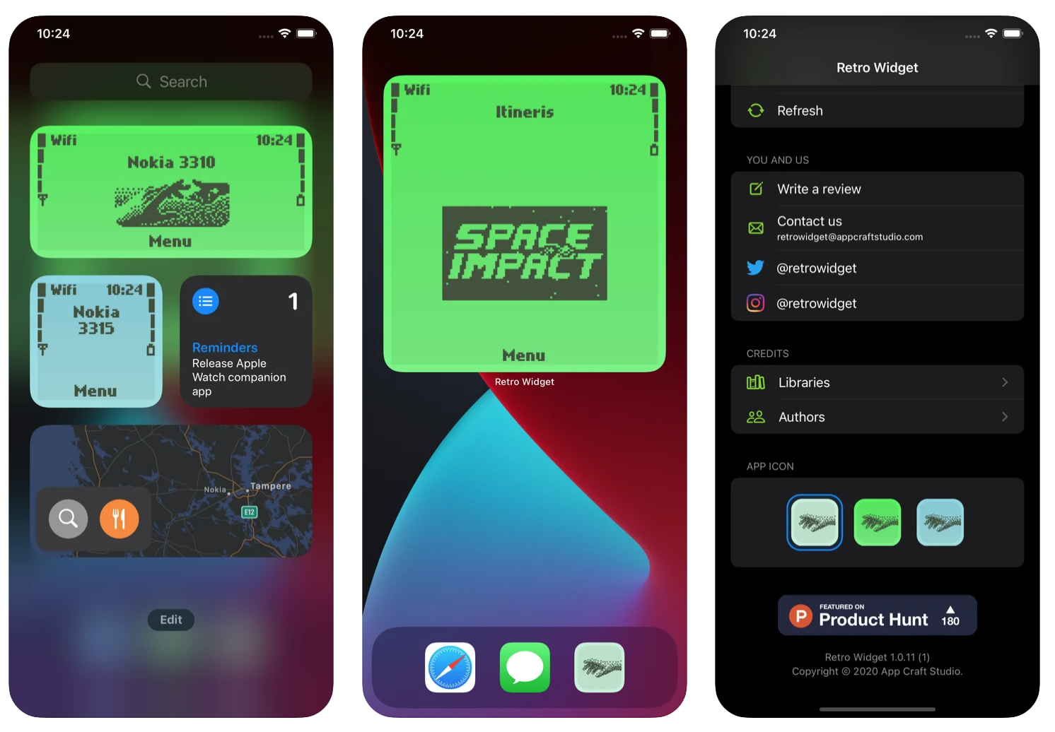 Retro Widget – McGST
