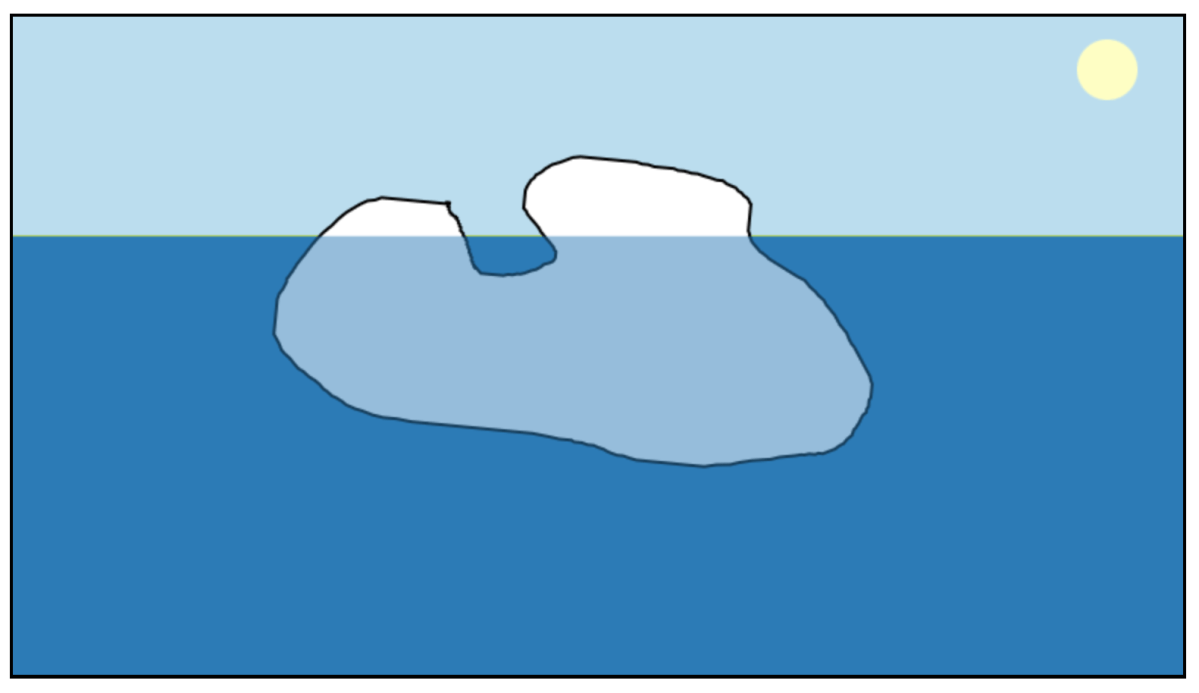 Draw an iceberg and see how it will float – McGST