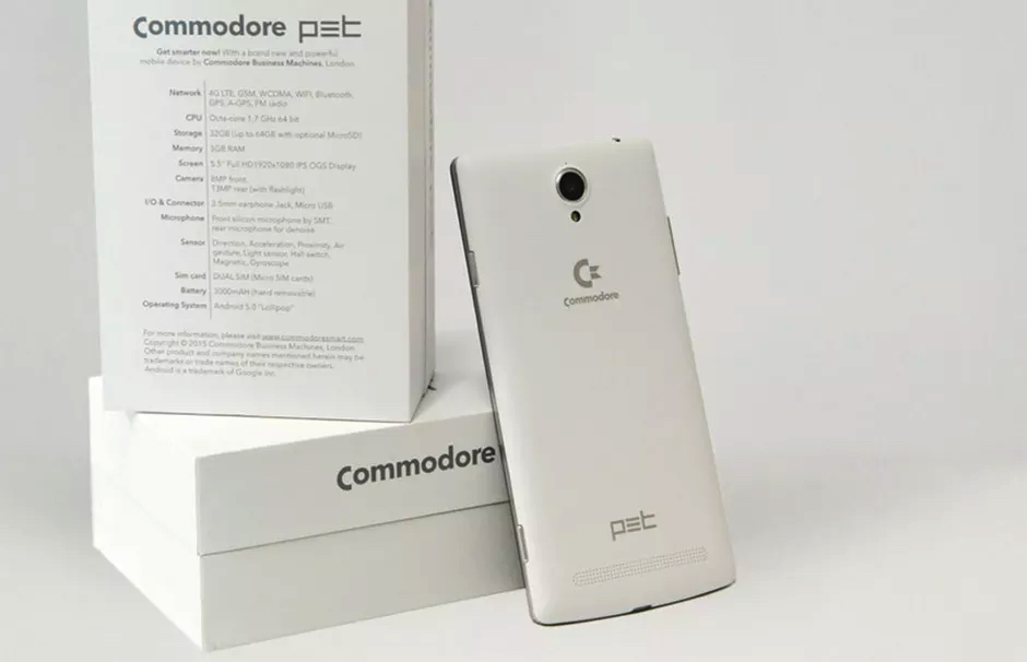 The Commodore PET smartphone – McGST